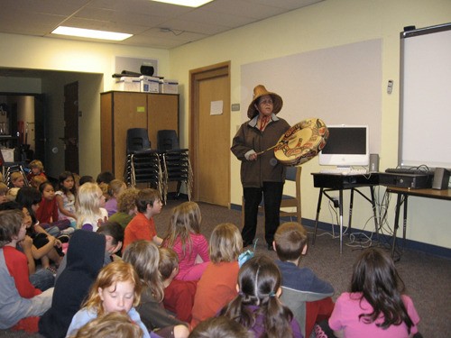 Samish songs and stories brought to Orcas Elementary School | Islands ...