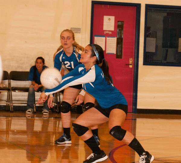 Viking volleyball fights hard, loses to Friday Harbor | Islands' Sounder