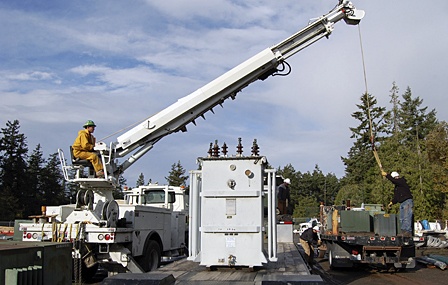 OPALCO recycles old transformers | Islands' Sounder