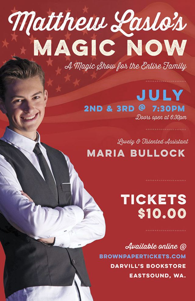 New magic show from Laslo | Islands' Sounder