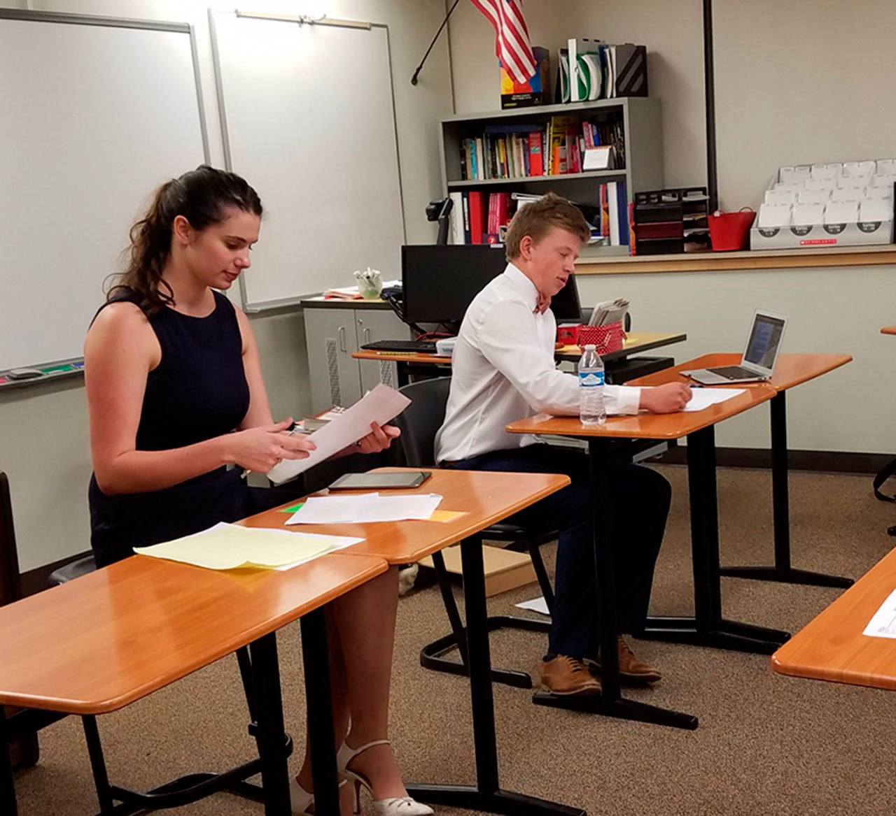 Orcas debaters take first and second place | Islands' Sounder