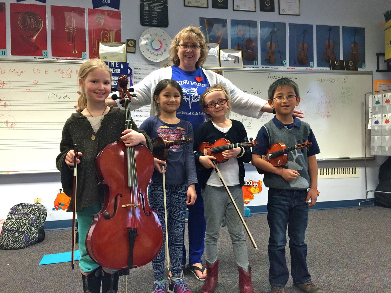 Beginning strings class after school | Islands' Sounder