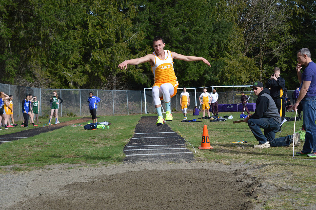 Saints track starts out on the right foot | Islands' Sounder