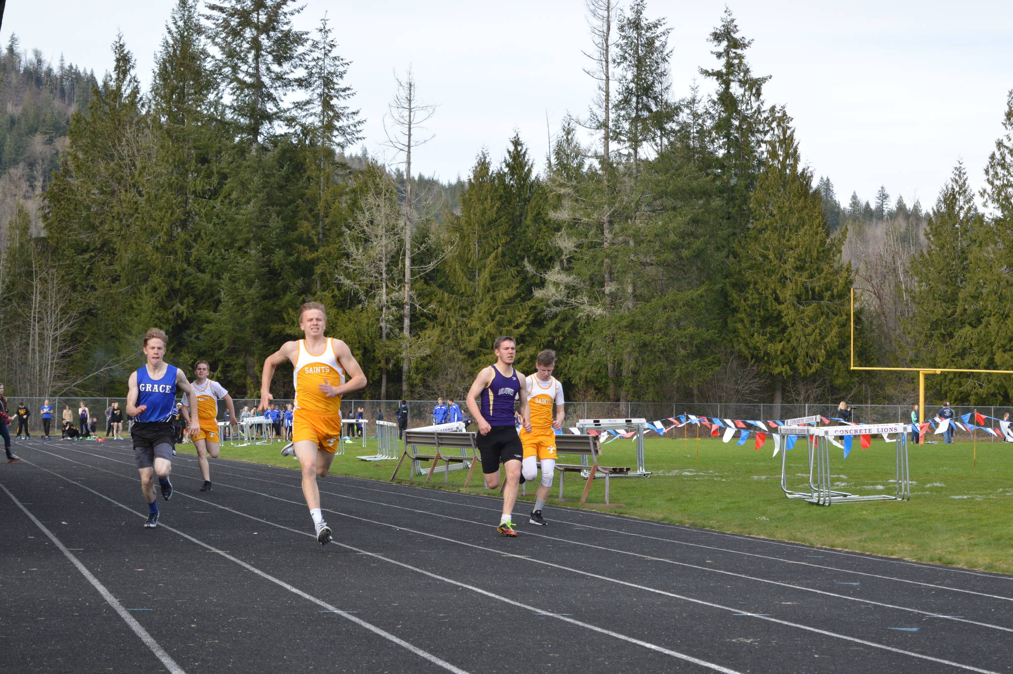 Saints track starts out on the right foot | Islands' Sounder