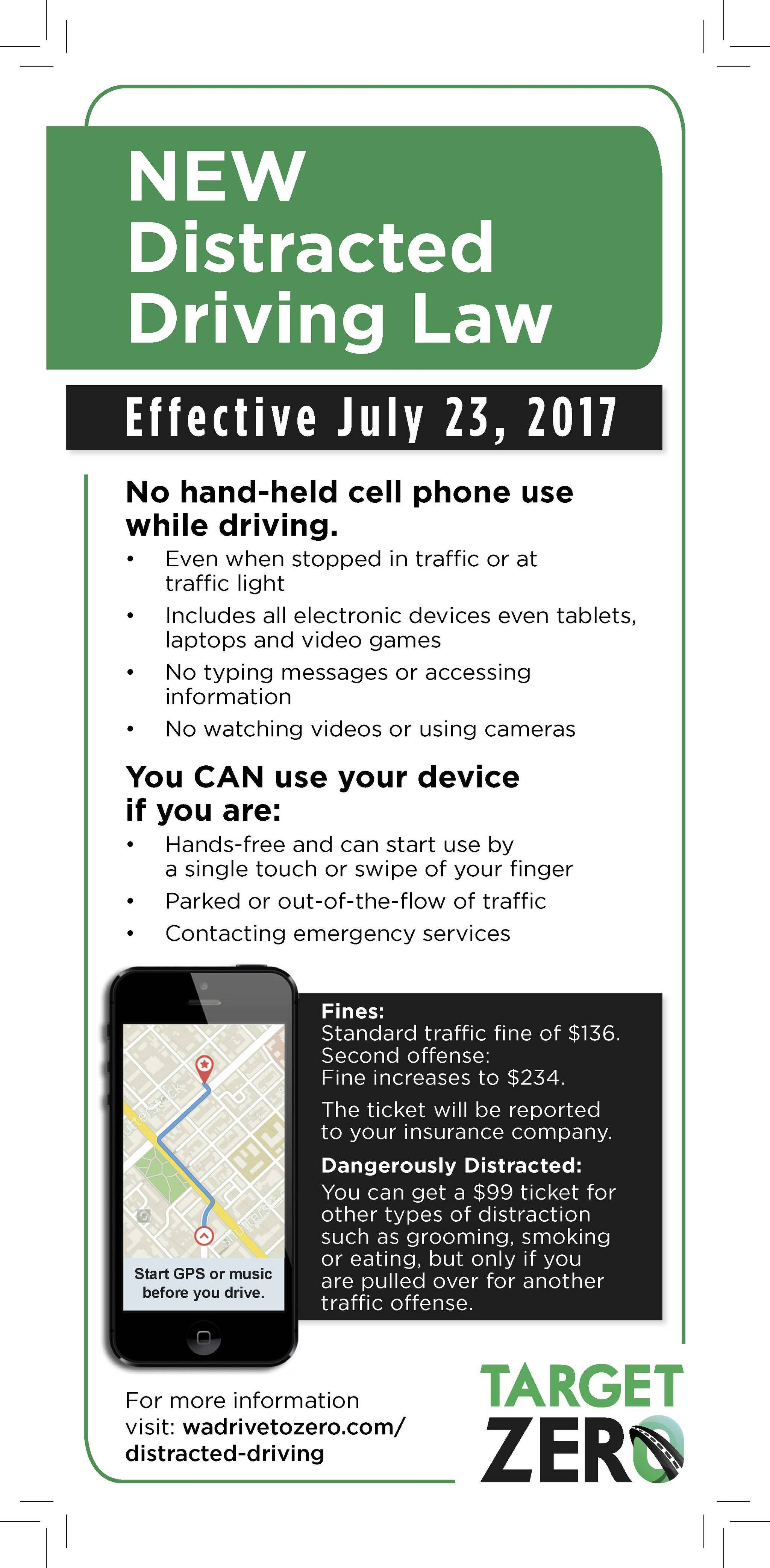 New hands-free driving law goes into effect July 23 | Islands' Sounder