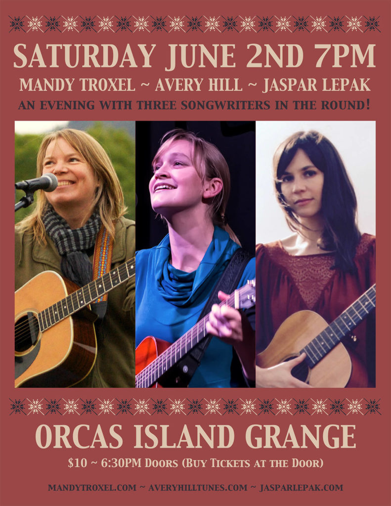 Troxel to host singer-songwriters in the round concert at the Grange ...