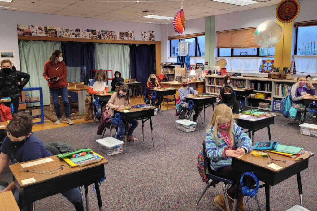 Orcas School debuts in-person learning | Islands' Sounder