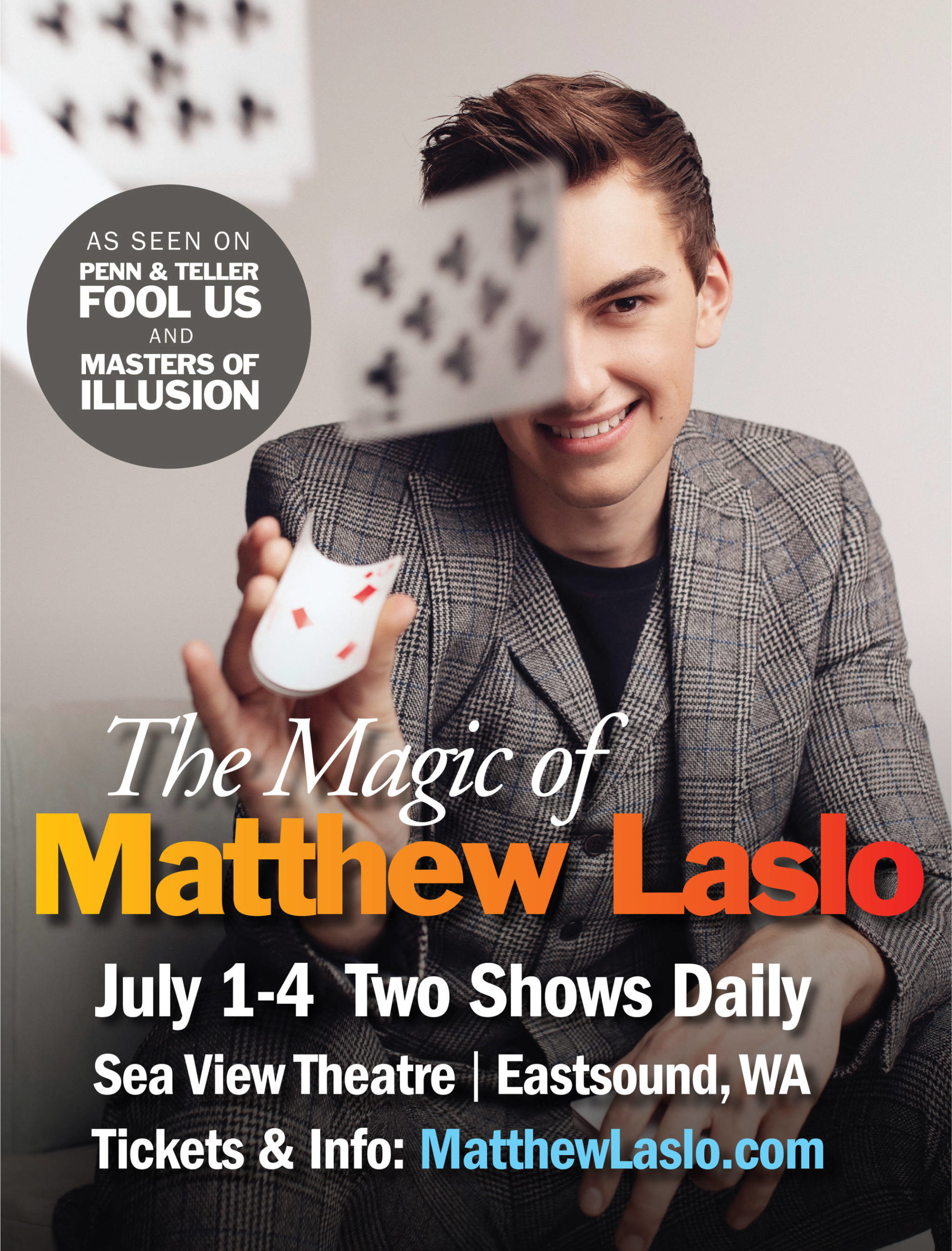 Delight in the magic of Matthew Laslo this July | Islands' Sounder