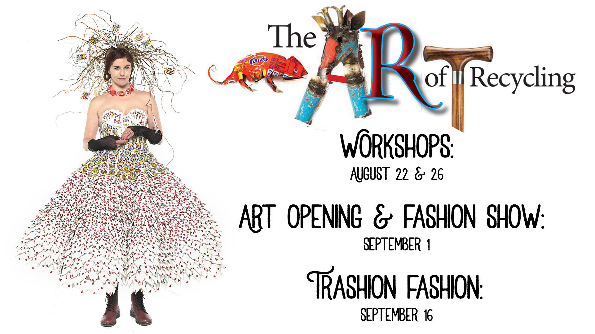 Recycled fashion workshops at Orcas Center | Islands' Sounder