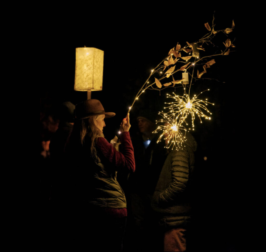 Winter Solstice Luminary Parade | Islands' Sounder