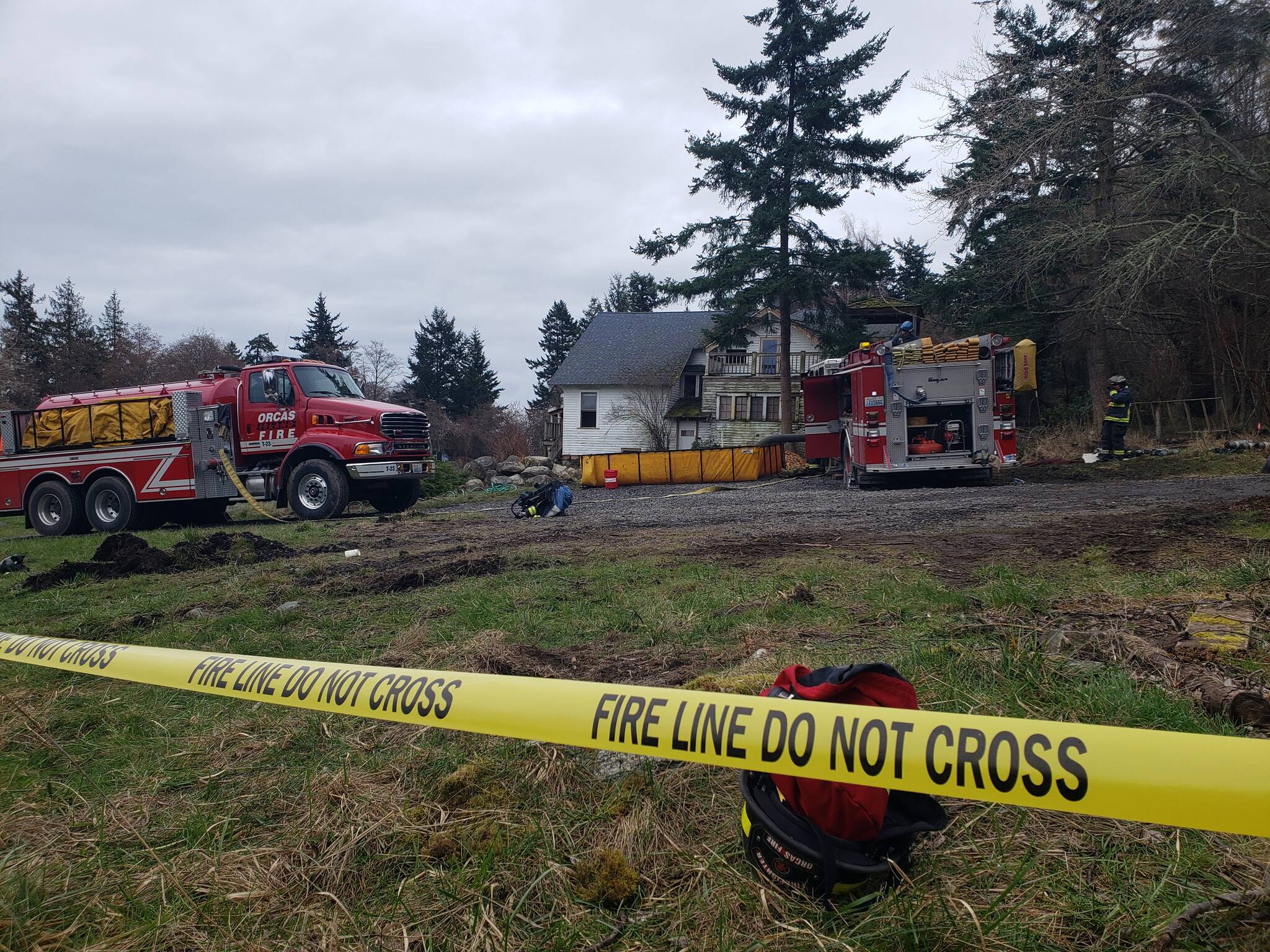 Live fire burn training exercise a success | Islands' Sounder