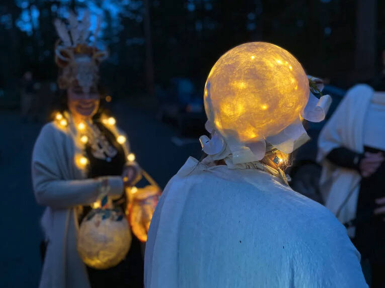A new island tradition: Winter solstice luminary parade | Islands' Sounder