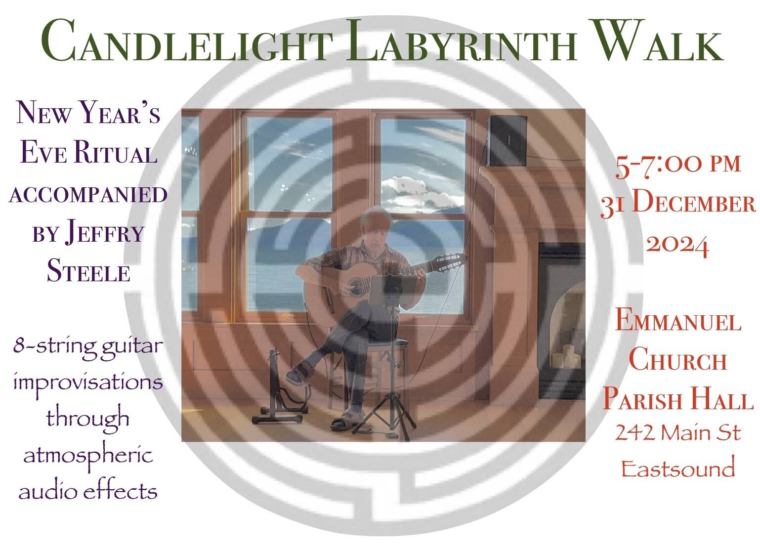 Indoor candlelight labyrinth walk at Emmanuel Church Dec. 31 | Islands ...