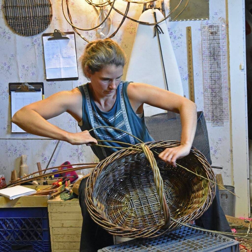 Willow cultivation and crafting by Maria Bullock | Islands' Sounder