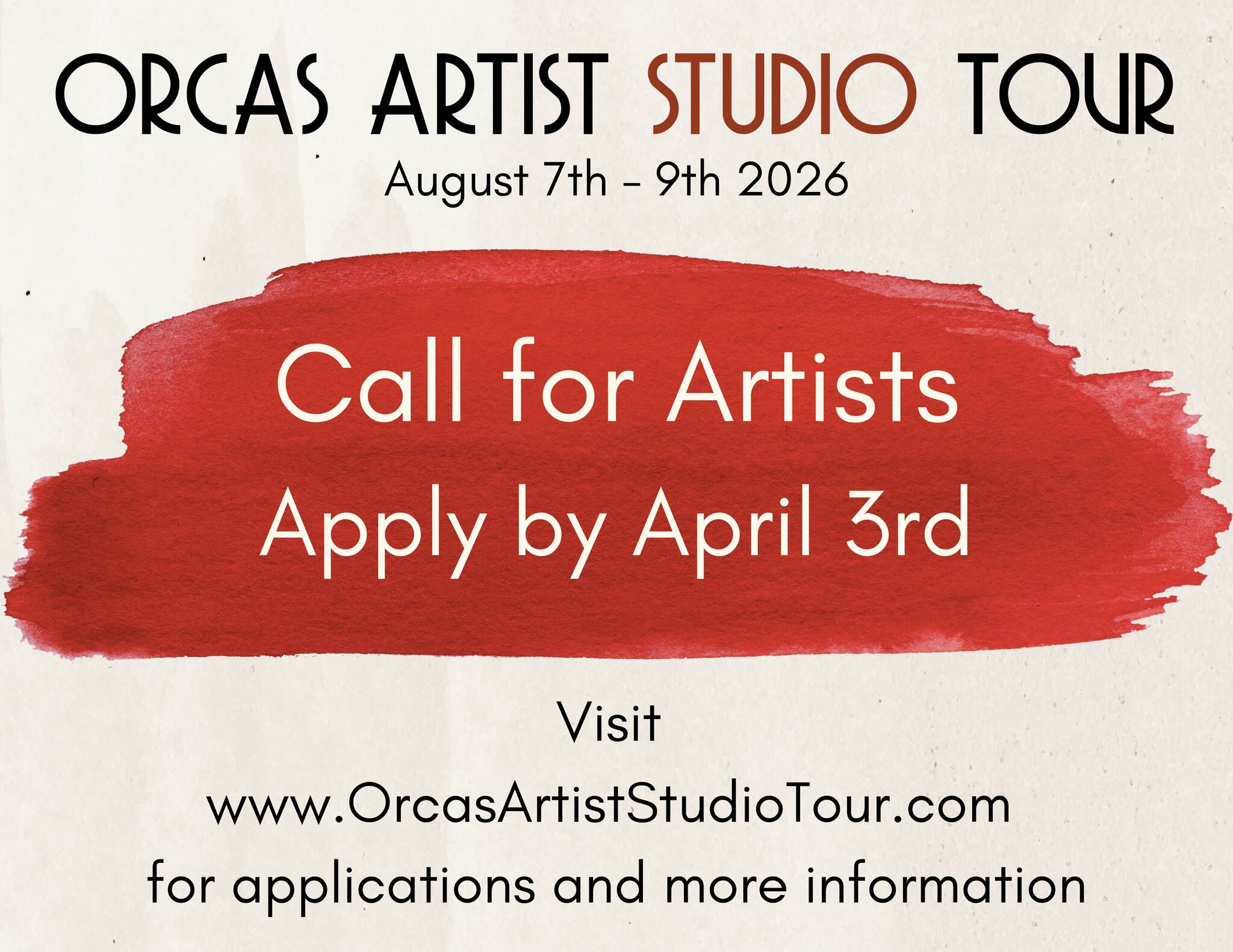 2026 Orcas Artist Studio Tour applications are now open | Islands' Sounder