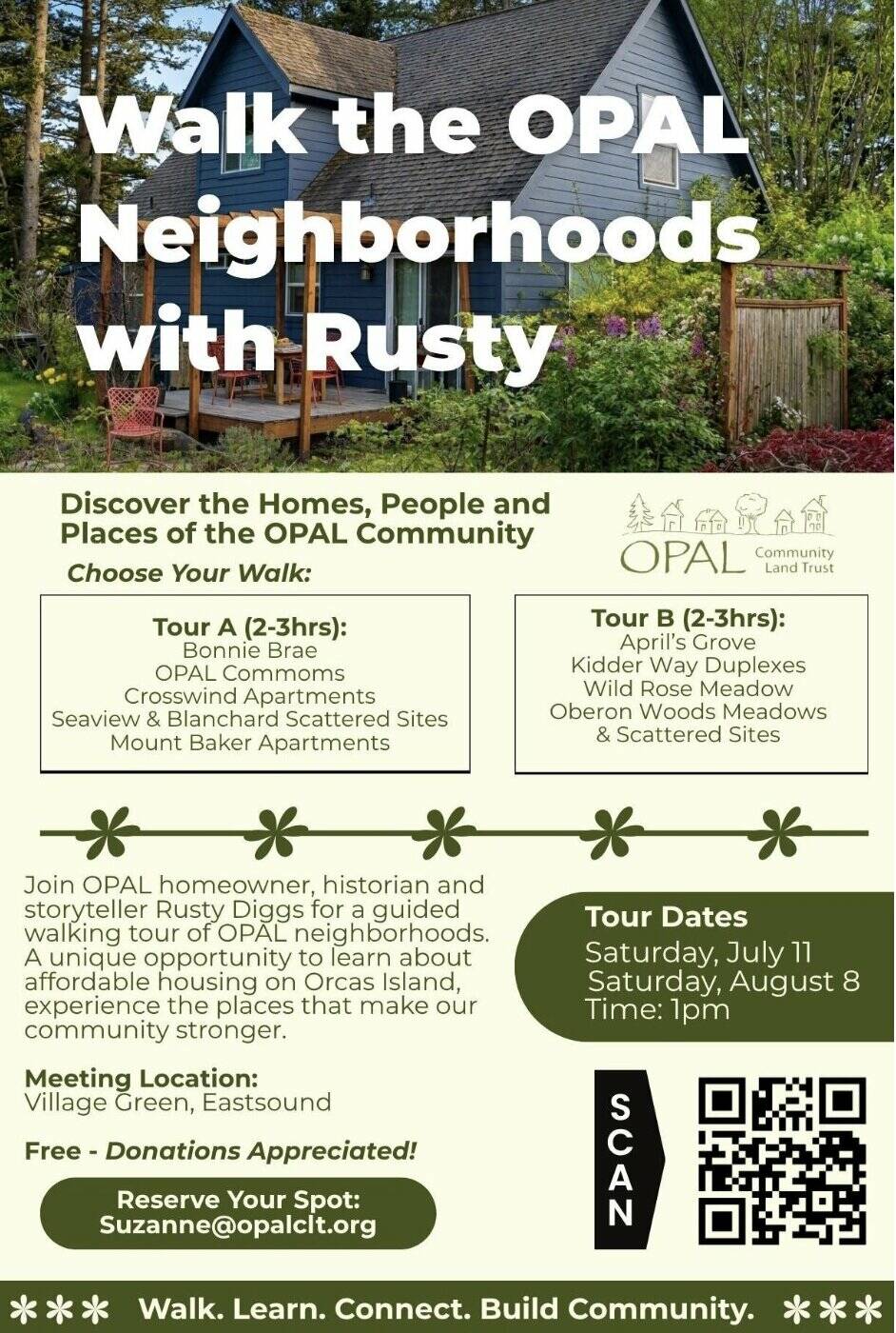 Walk the OPAL neighborhoods with Rusty Diggs | Islands' Sounder